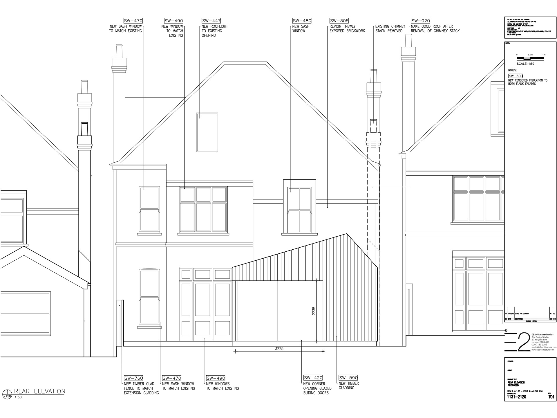 Asymmetry in Blackheath; when the old drives the design of the new ...
