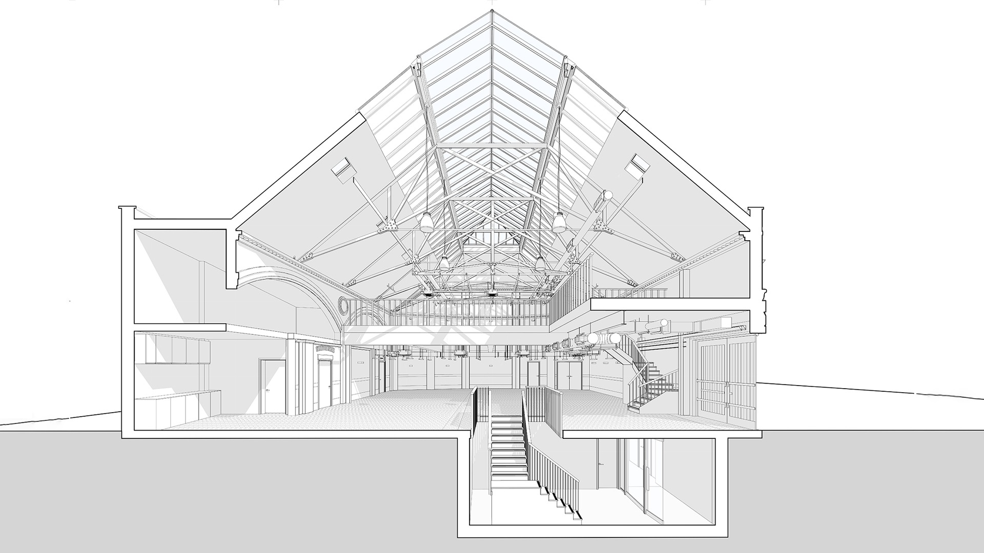 » E2 Exceeds All Expectations with Retrofit of 19th Century Old Drill Hall